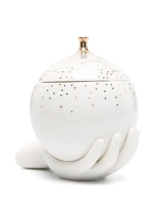 Jonathan Adler Gilded Eve Ceramic Box