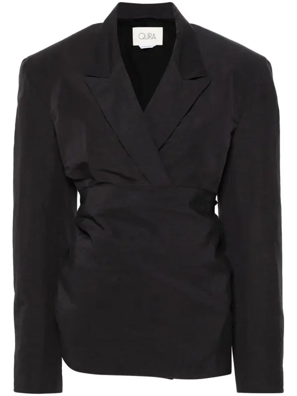 QUIRA Japanese Double-breasted Blazer