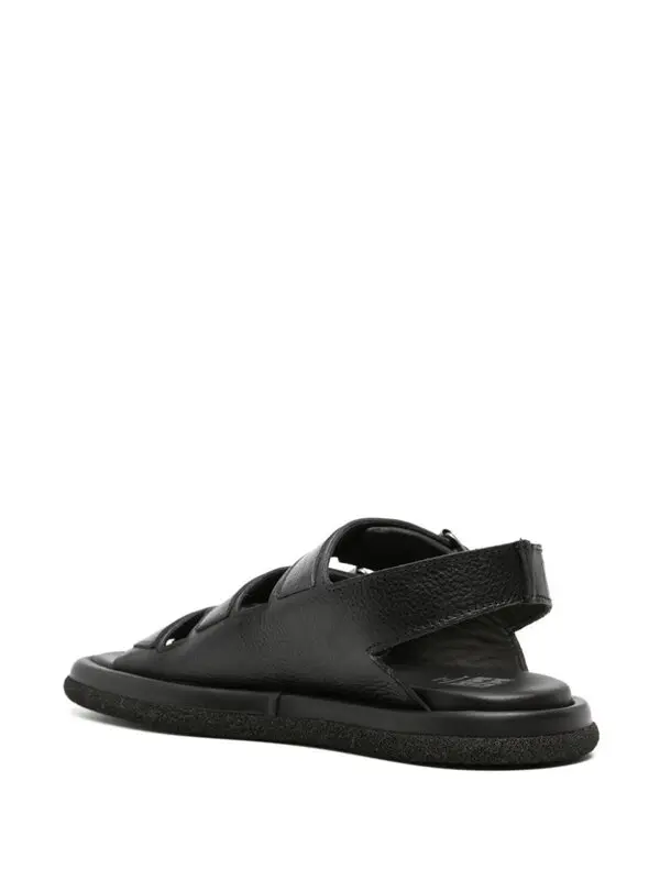 Moma Lux Buckled Leather Sandals