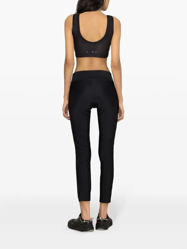 Versace Logo-jacquard Leggings