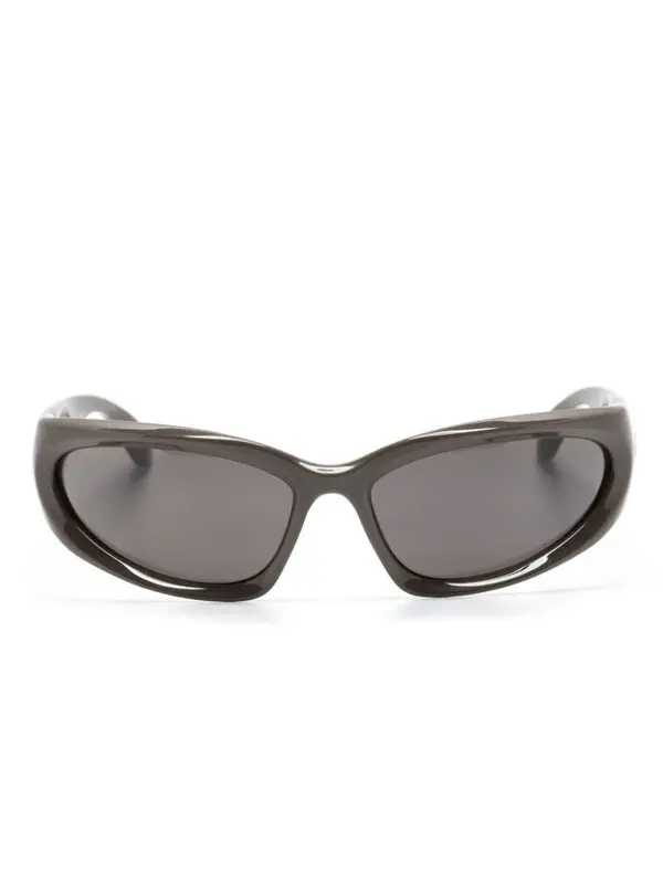 Balenciaga Cat-eye Sunglasses - Brown