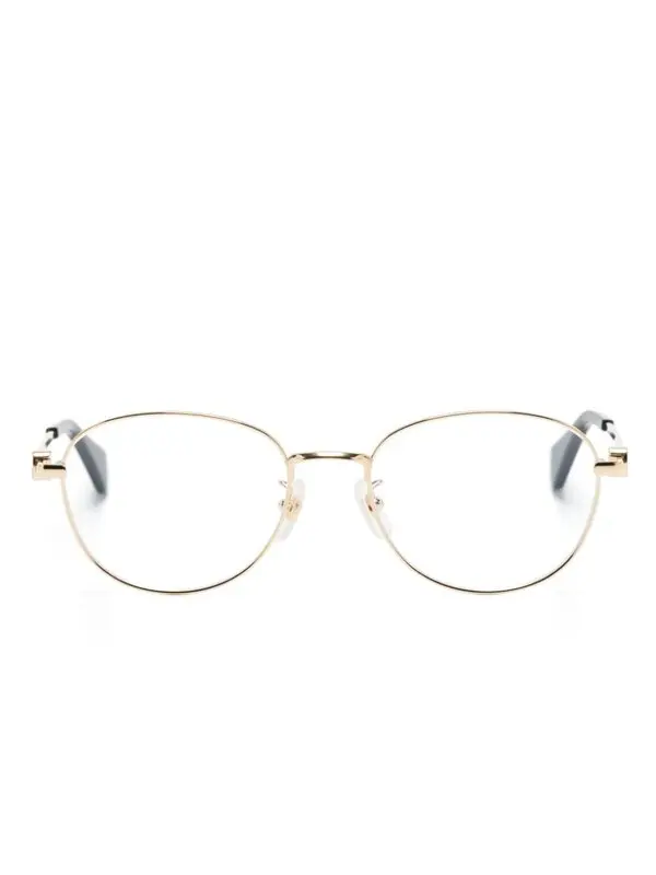 CARTIER Round Frame Glasses - Gold