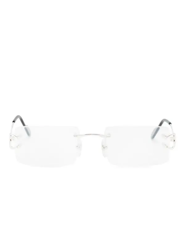 CARTIER Rectangle-frame Glasses