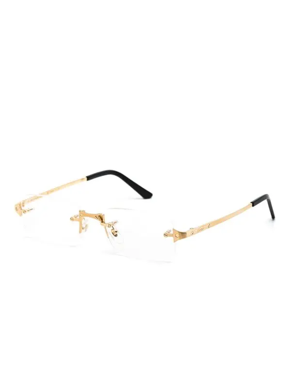 Cartier Rectangle-frame Glasses