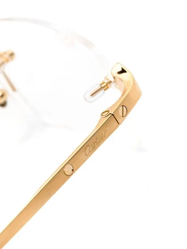 Cartier Rectangle-frame Glasses
