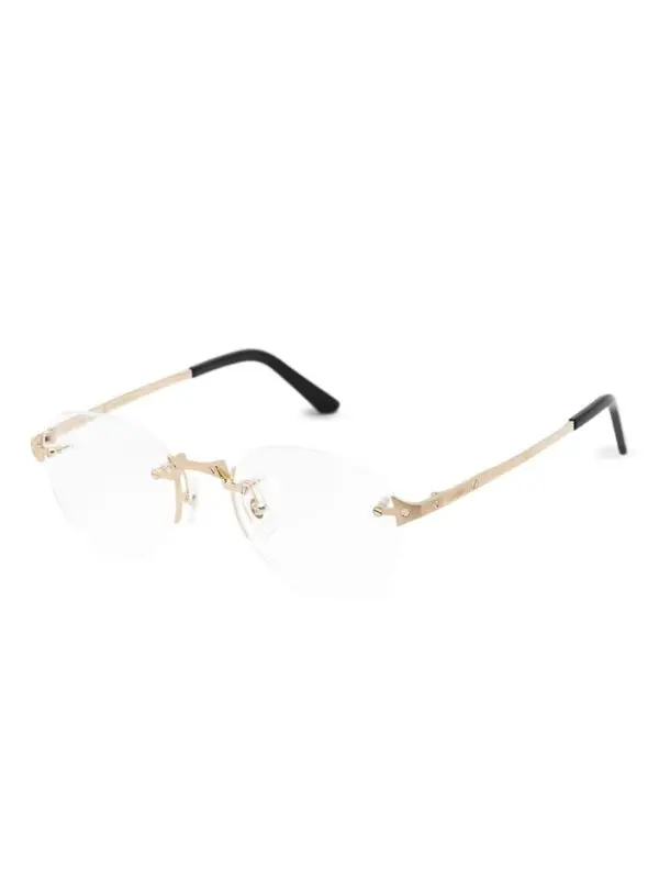 CARTIER Santos Wayfarer-frame Glasses