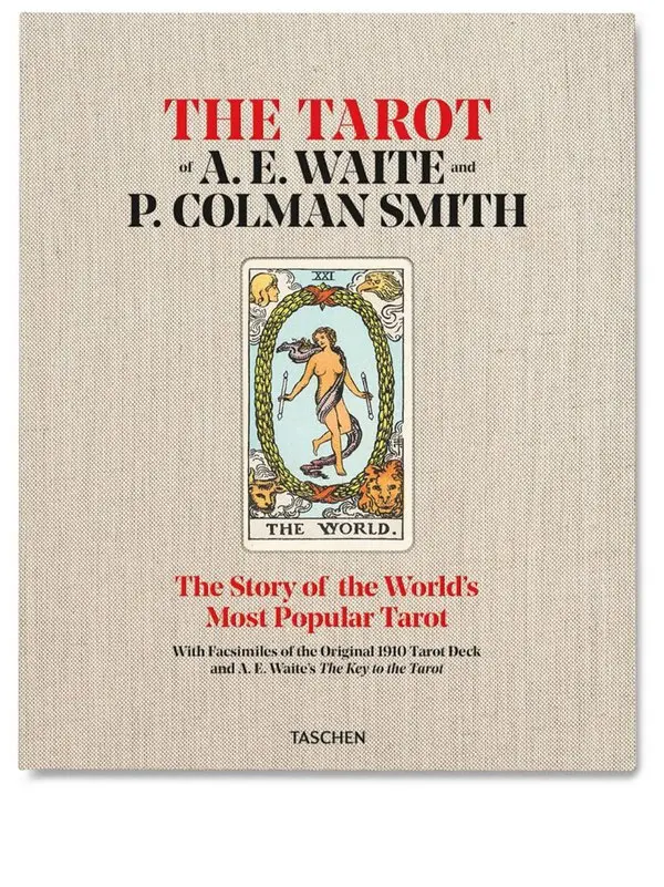 TASCHEN The Tarot Of A. E. Waite And P. Colman Smith Johannes Fiebig Hardcover Book - Neutrals