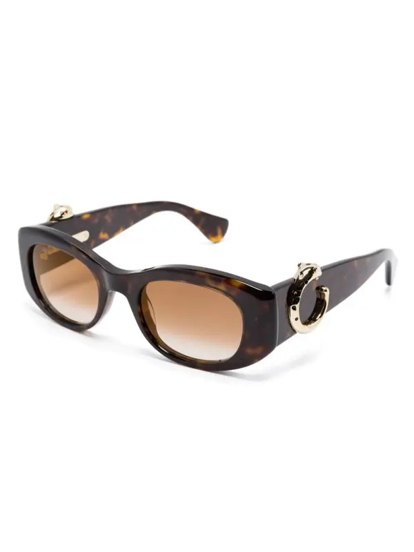 CARTIER Rectangle-frame Sunglasses