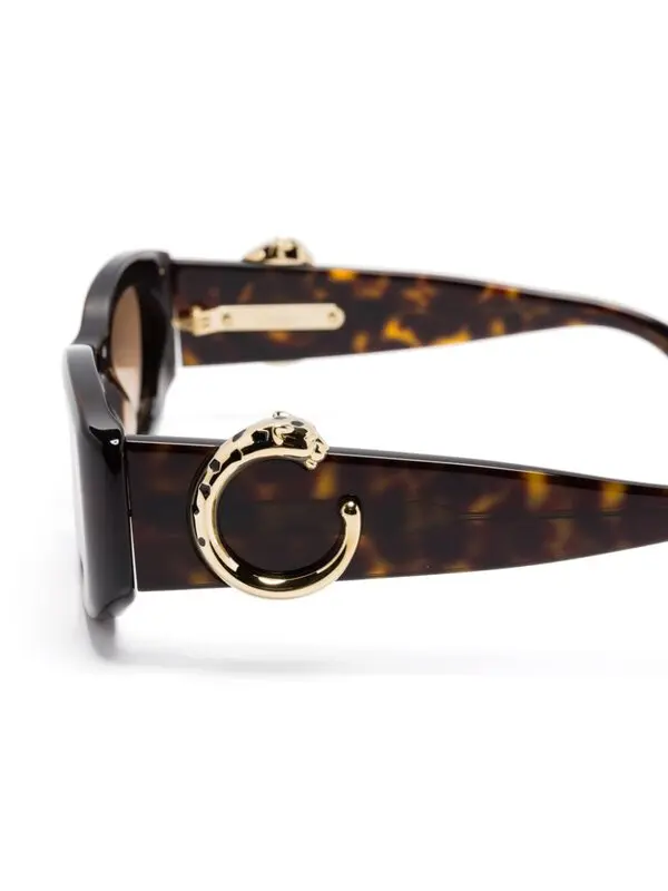 CARTIER Rectangle-frame Sunglasses