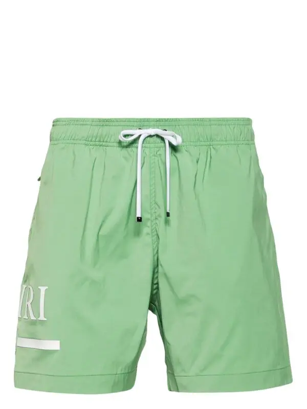 Amiri Logo-print Swim Shorts