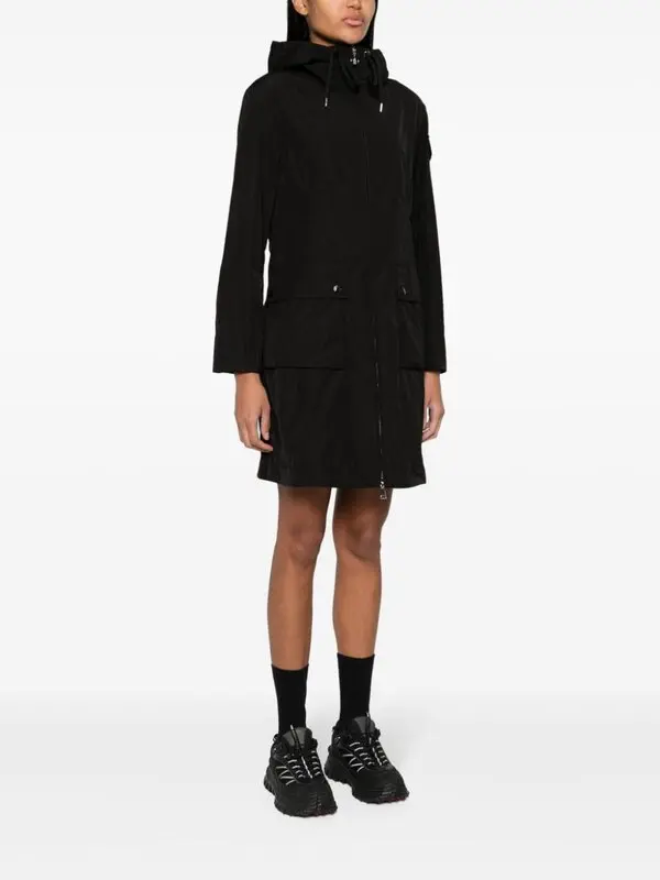 Moncler Hooded Drawstring Coat