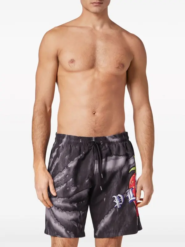 Philipp Plein Tutti Frutti Swim Shorts