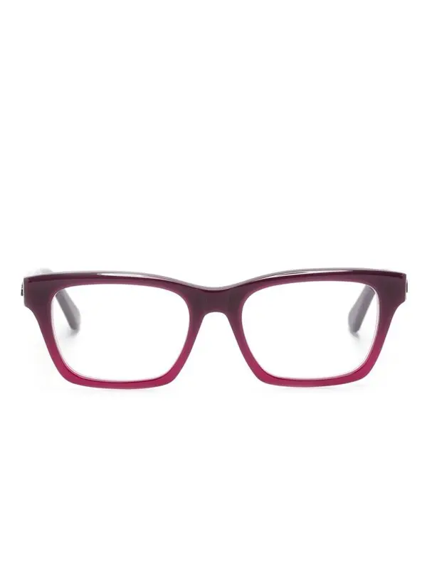 Chloé Rectangle-frame Glasses - Purple