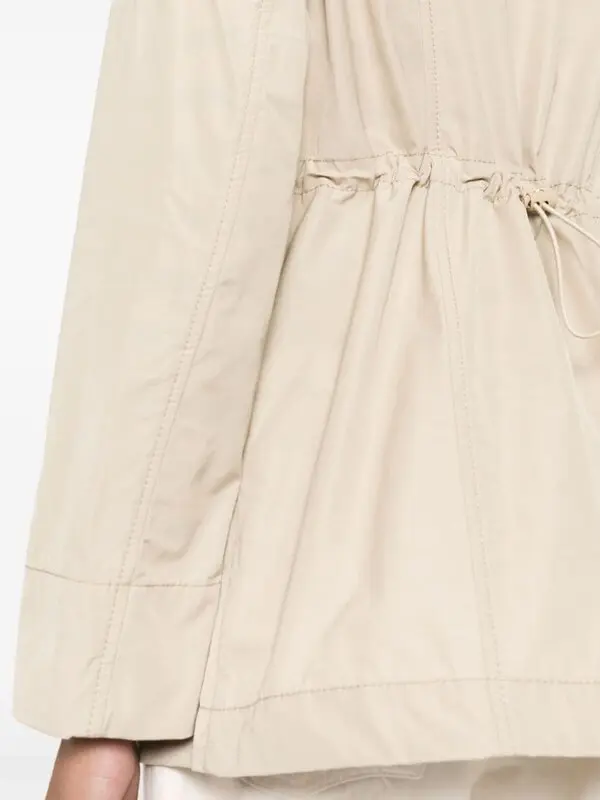 Moncler Leandro Parka Jacket - Neutrals