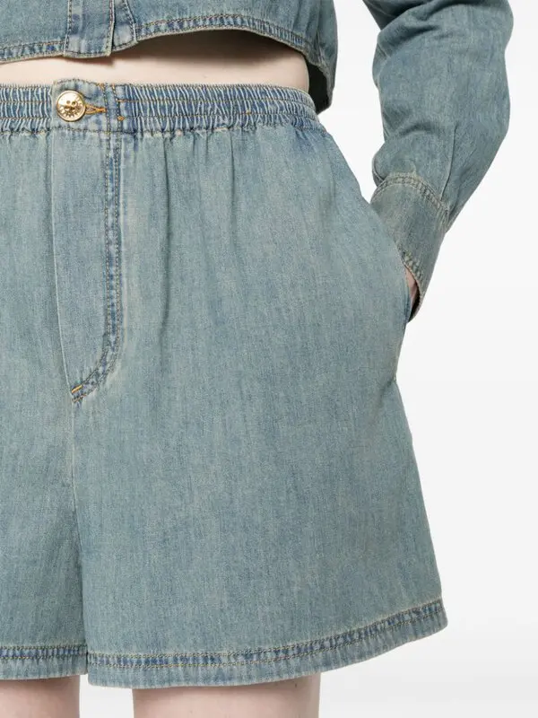 Moschino Denim Thigh-length Shorts