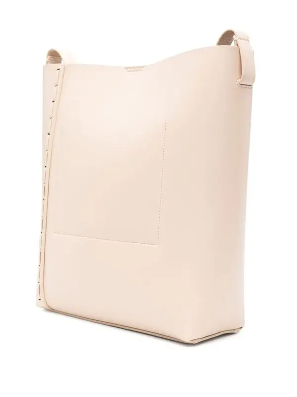 JIL SANDER Medium Leather Tote Bag - Neutrals
