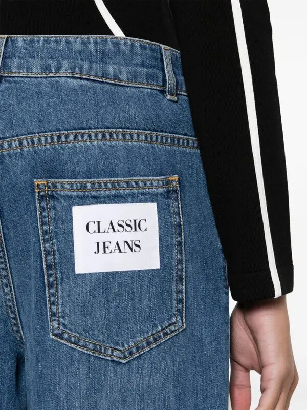 Moschino Mid-rise Straight-leg Jeans