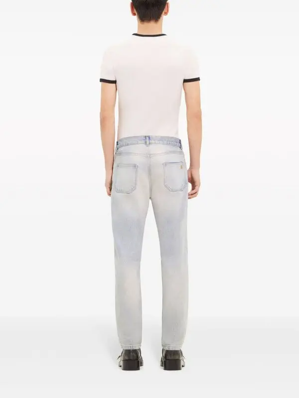 COURREGES Tapered-leg Jeans