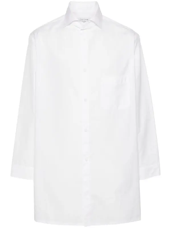 Yohji Yamamoto Cotton Poplin Shirt