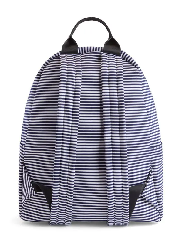 GIUSEPPE ZANOTTI Striped Logo Backpack