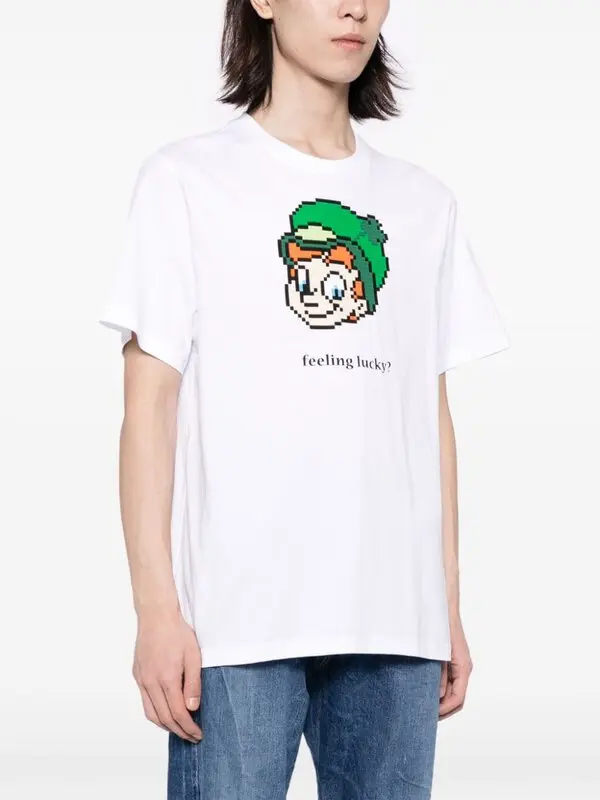 MOSTLY HEARD RARELY SEEN Feeling Lucky Cotton T-shirt