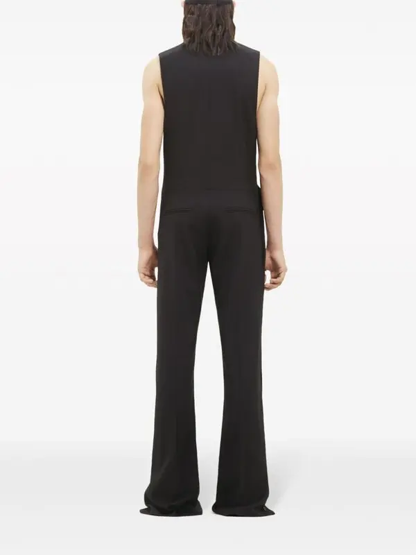 COURREGES V-neck Tailored Jumpsuit