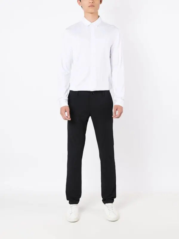 Armani Exchange Mid-rise Tapered-leg Trousers