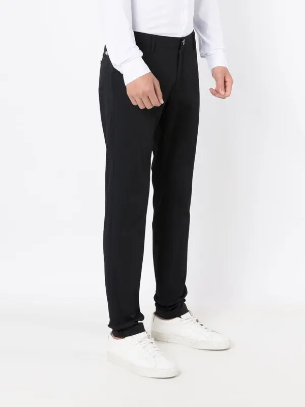 Armani Exchange Mid-rise Tapered-leg Trousers
