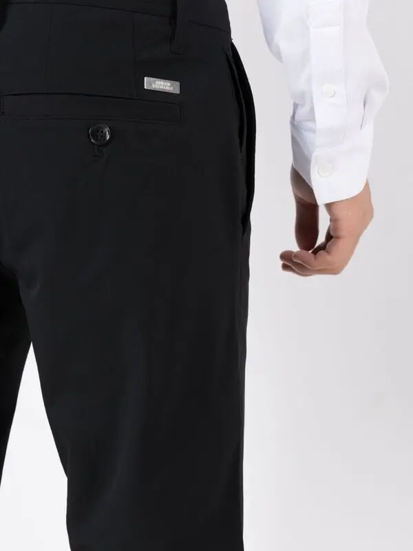 Armani Exchange Mid-rise Tapered-leg Trousers