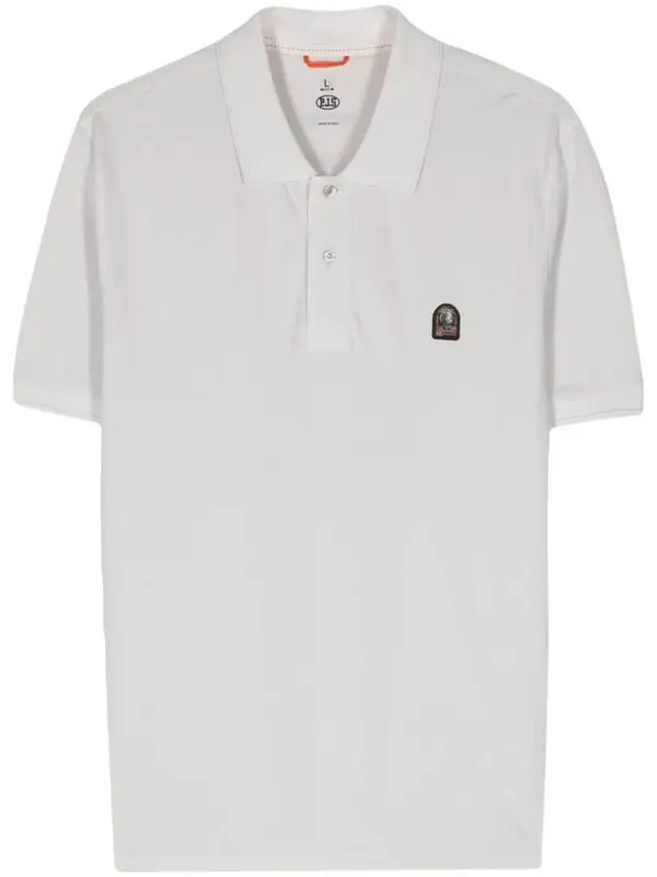 PARAJUMPERS Appliqué-logo Polo Shirt - Grey