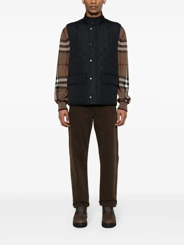 Barbour Quilted Gilet - Blue