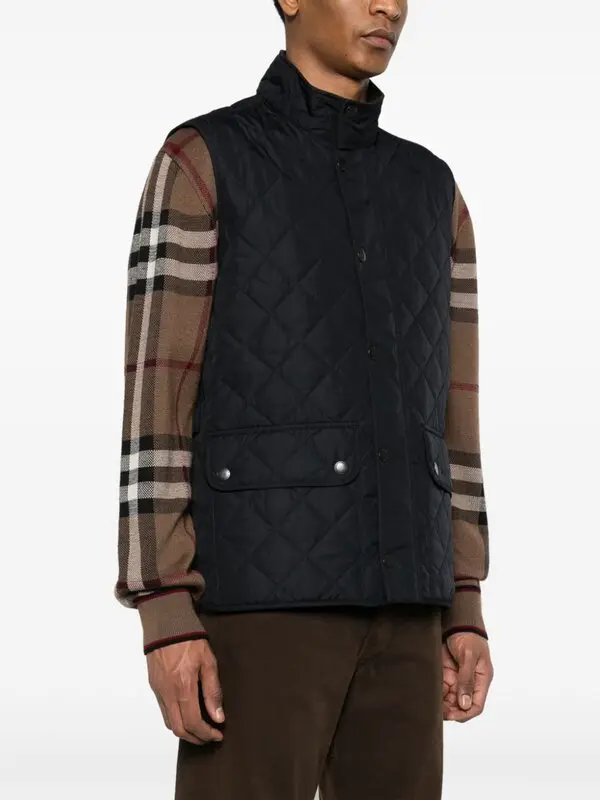 Barbour Quilted Gilet - Blue