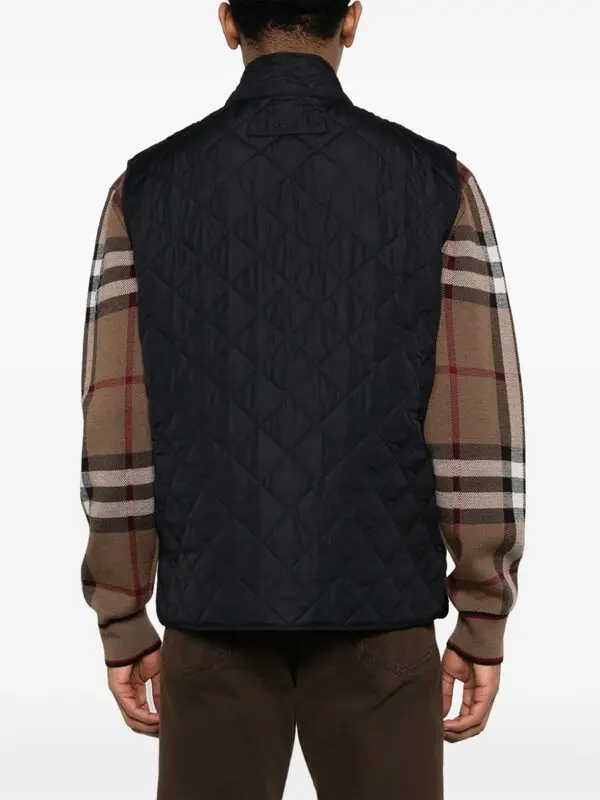 Barbour Quilted Gilet - Blue