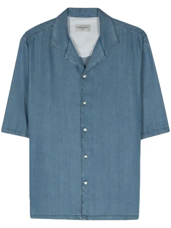 Officine Générale Chambray Lyocell Shirt