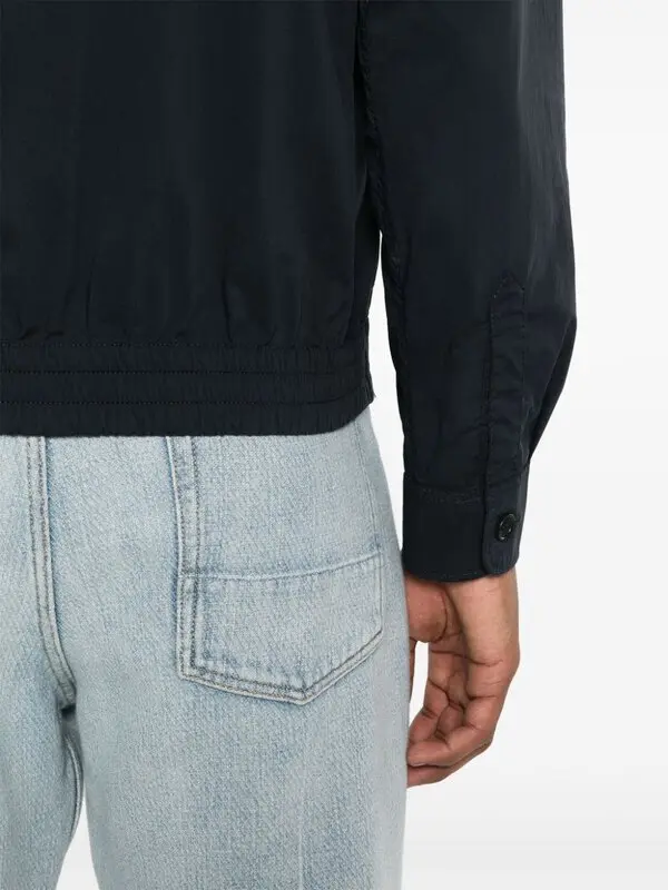 Aspesi Lightweight Zip-up Jacket - Blue