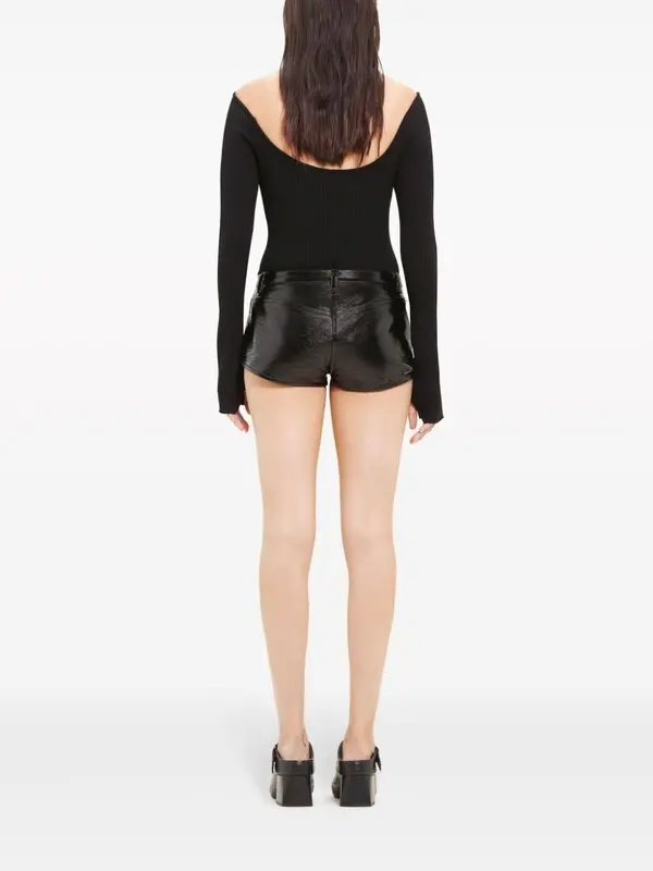 COURREGES Cut-out Mini Shorts