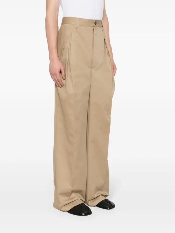 MAISON MARGIELA Four-stitch Pintuck Trousers