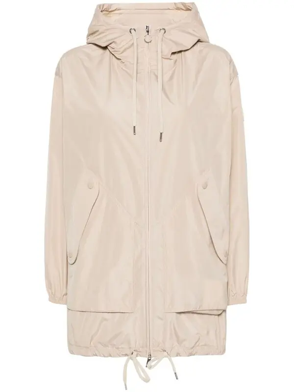 Moncler Melia Parka - Neutrals