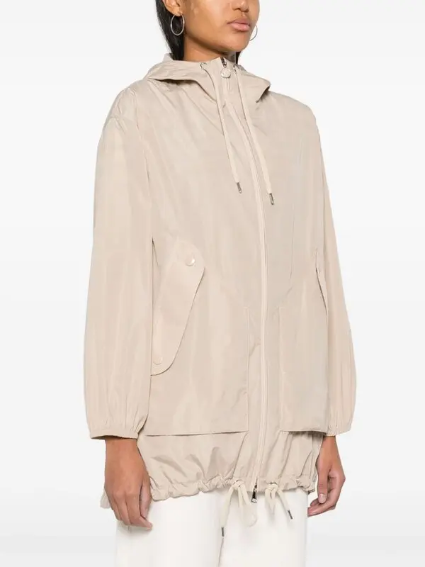 Moncler Melia Parka - Neutrals