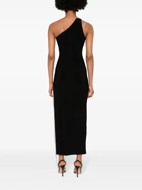 NISSA Crystal-embellished Maxi Dress