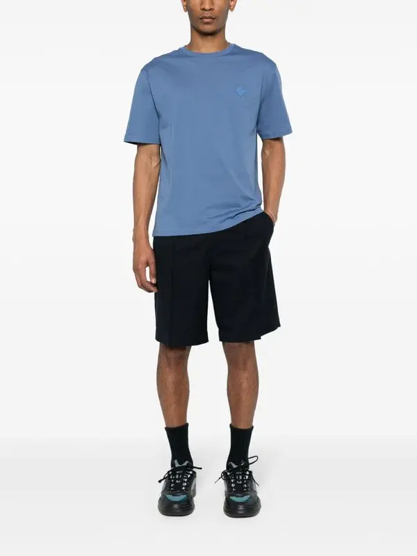 J. Lindeberg Hale Logo-patch T-shirt - Blue