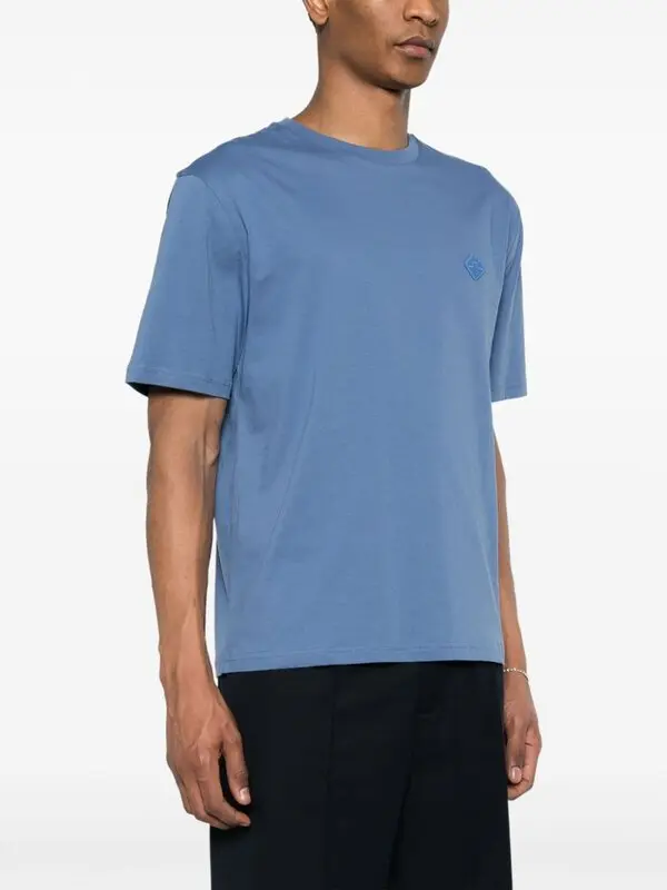 J. Lindeberg Hale Logo-patch T-shirt - Blue