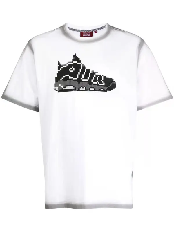 MOSTLY HEARD RARELY SEEN Black Out Air Cotton T-shirt
