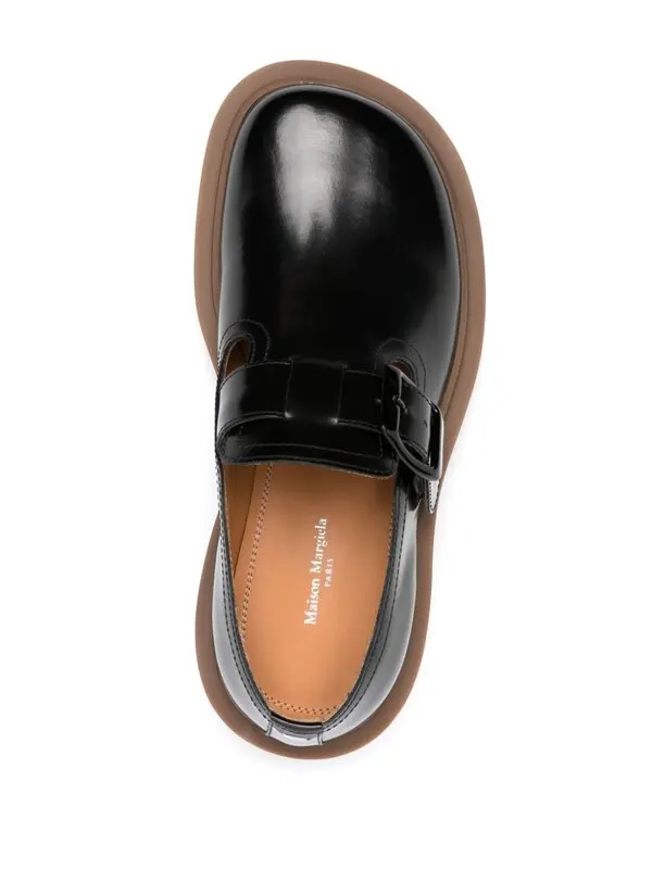 MAISON MARGIELA Ivy Leather Loafers - Black