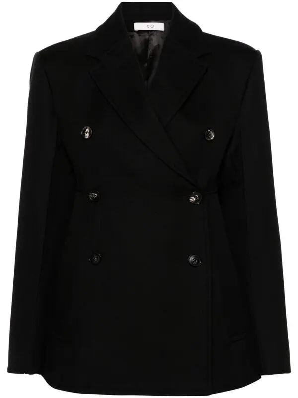 Co Notched-lapel Double-breasted Blazer