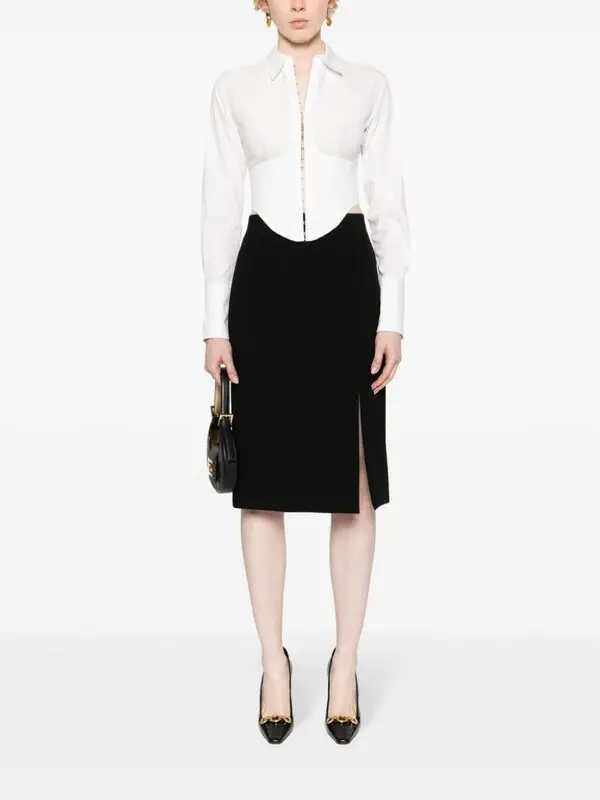 Dolce & Gabbana Side-slit Pencil Skirt