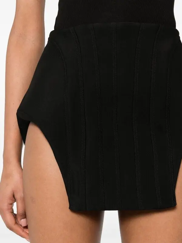 MUGLER Corset-inspired Mini Skirt