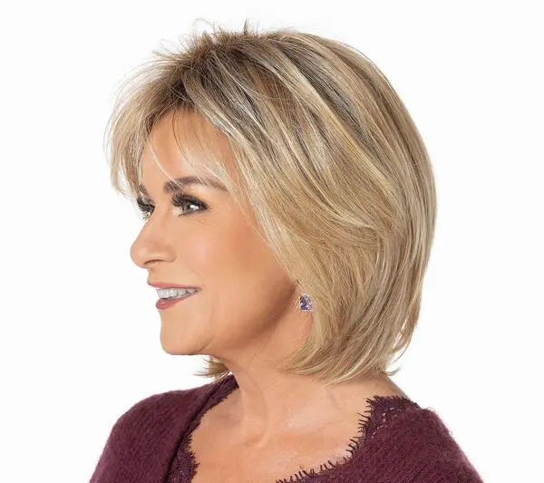 TONI BRATTIN Effortless Layered Bob Wig