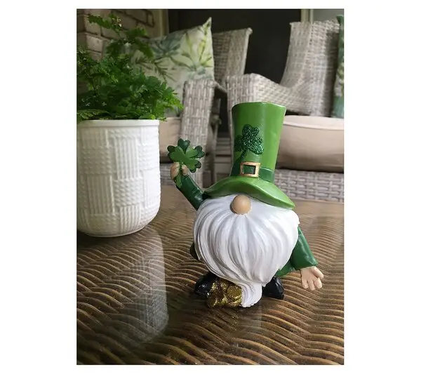 SANTA'S WORKSHOP 5.5' Irish Gnome