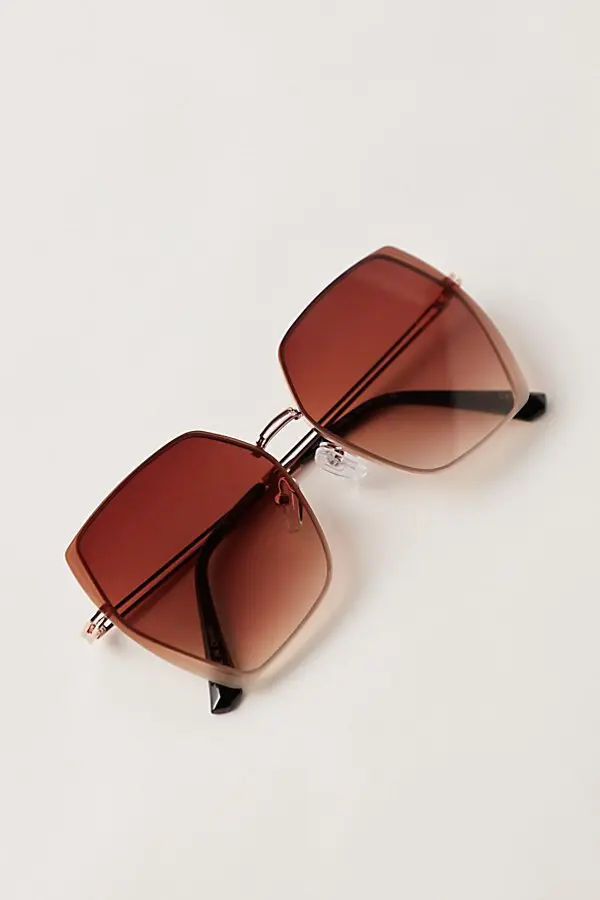 Free People Stella Square Sunnies
